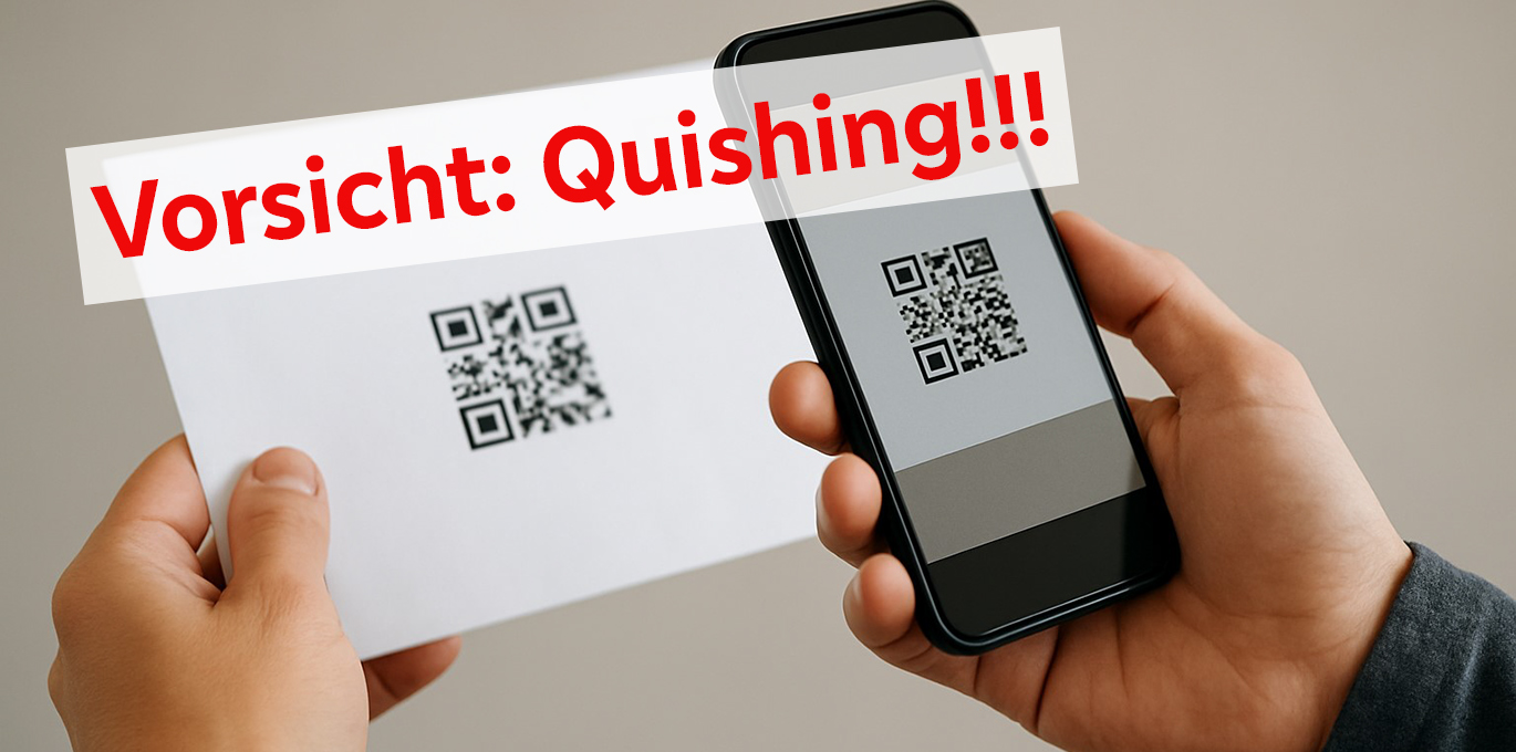 Quishing: Seien Sie bitte wachsam bei Fake-Briefen mit QR-Codes